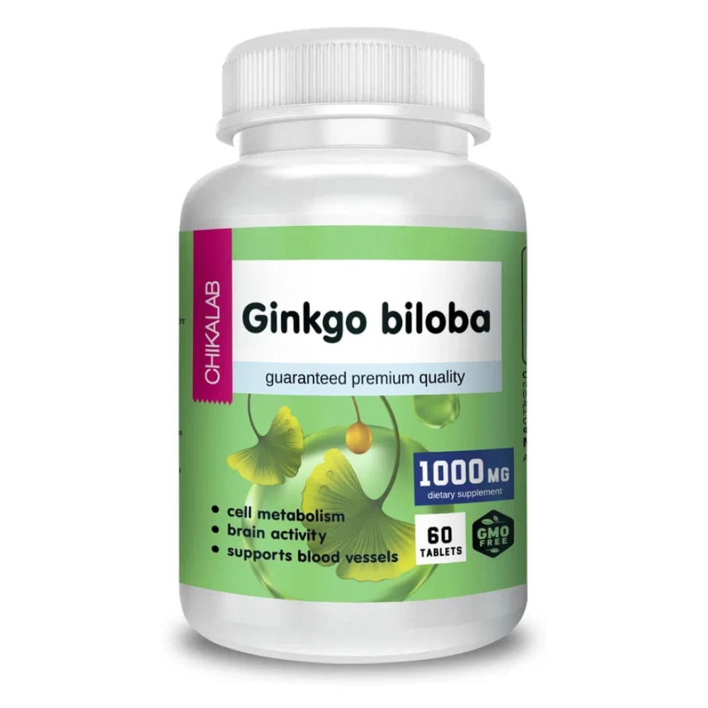 Гинкго билоба 1000мг / Ginkgo biloba 1000mg/60 табл.. • купить в Минске ...